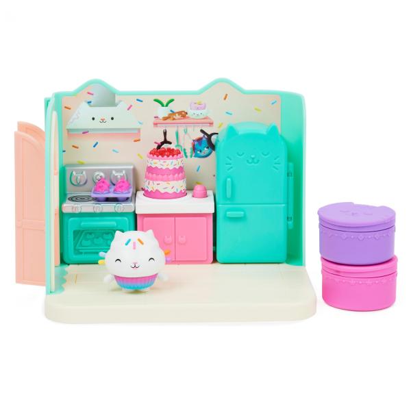 ・SPINNING CAKE: Place Cakey Cat on the cake and press the button to make it spin and have a sprinkle party This set also...