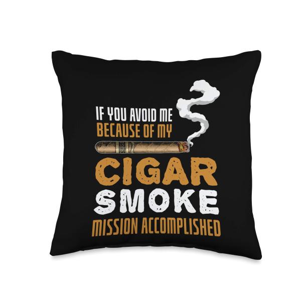 ・This awesome cigars funny vintage cigar smoke design is perfect for cigar smoking lovers. Great gift for friends, husba...