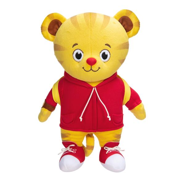 ・Daniel Tiger, is ready to be your "Back to School" buddy!・This super soft and cuddly 12" plush toy features music, soun...