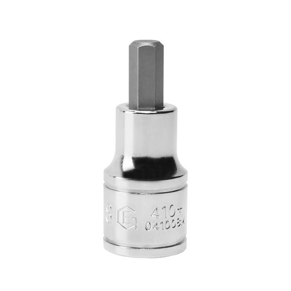 ・BIT SOCKET - 1/2" Dr. 8mm Hex Bit Socket 55mmL・SPECIFICATION - Overall length of 55mm (or 2.17 Inches)・DURABLE MATERIAL...