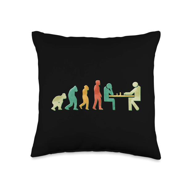 ・A fun gift for chess players or the chess team at a chess tournament. Then this Chess Evolution Design is perfect for y...