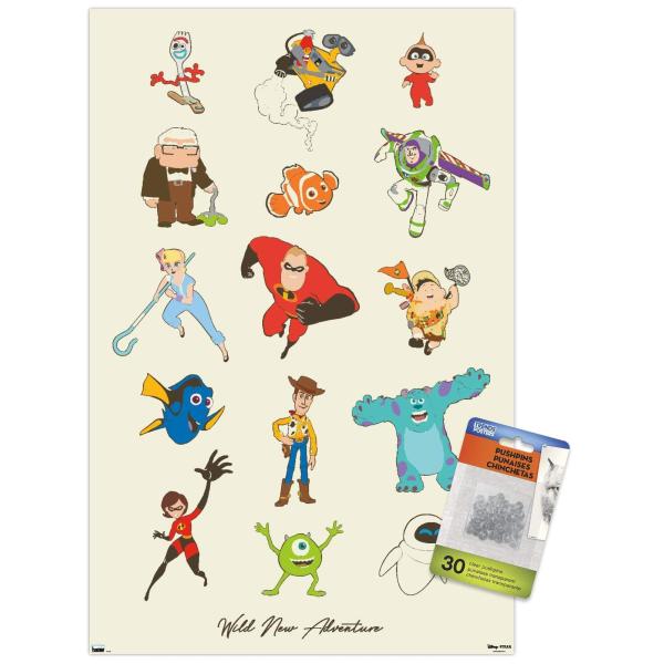 ・TRENDS WALL POSTERS use high-resolution artwork and are printed on PhotoArt Gloss Poster Paper which enhances colors wi...