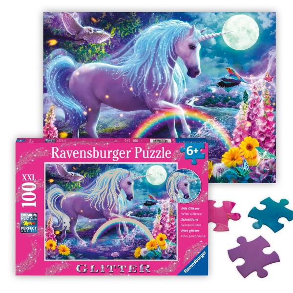 ・Magical Unicorn Adventure: Enter a sparkling world of unicorns with this enchanting puzzle designed to inspire creativi...