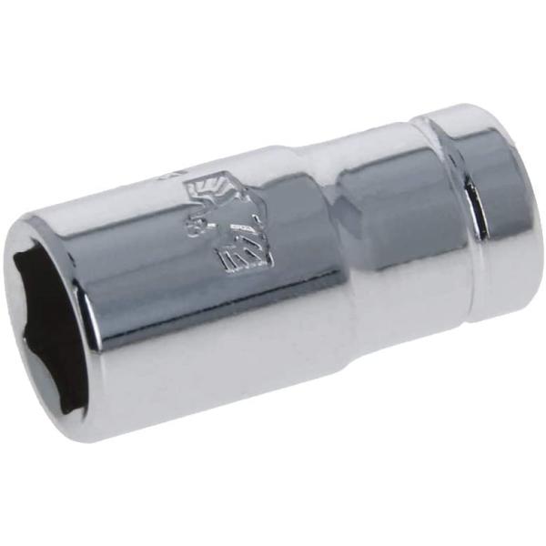 ・【SIZE】-1/4-inch drive, 5/16-inch 6-point socket, 6-point socket opening provides an ideal, exact fit for hex-shaped fas...