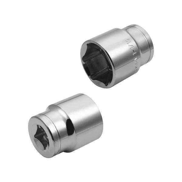 ・【SIZE】-1/2-inch drive, 1-11/16-inch 6-point socket, 6-point socket opening provides an ideal, exact fit for hex-shaped ...