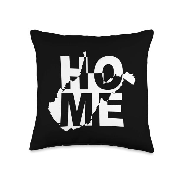 ・This West Virginia themed graphic design Home with an image of the state of West Virginia behind it. Perfect for a fami...