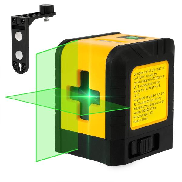 ・Laser level creates a visual aid for optimal accuracy when placing tiles, hanging pictures, installing windows, and mor...