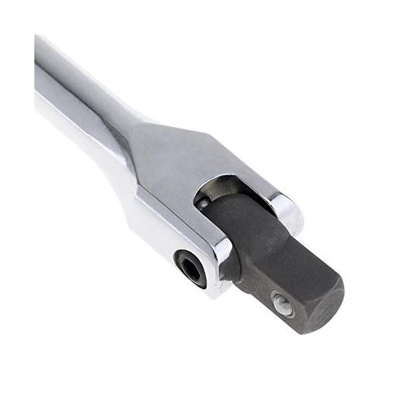 ・- Material: Chromium Vanadium steel.・- Equipped with anti-off spring, protect safety.・- 180 degree variable angle desig...