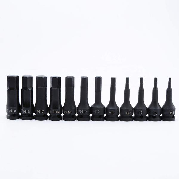 ・? Package Content: 1 x 1/2" Hexagon Socket・? Manufactured from Chrome Molybdenum Steel・? Set comes complete in a plasti...