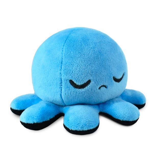 ・Compact Reversible Plushie: This 4-inch Octopus plush flips between two expressive sides for quick, playful mood change...