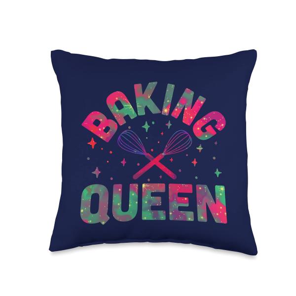 ・The baking cook is loved by all! Show the baker in your family how much you appreciate them with this funny Baking Quee...