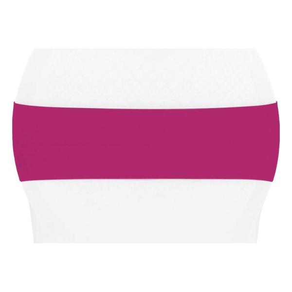 ・EYE-CATCHING DESIGN: Our Fuchsia Spandex Chair Bands feature a vibrant and stylish hue that instantly adds a touch of e...