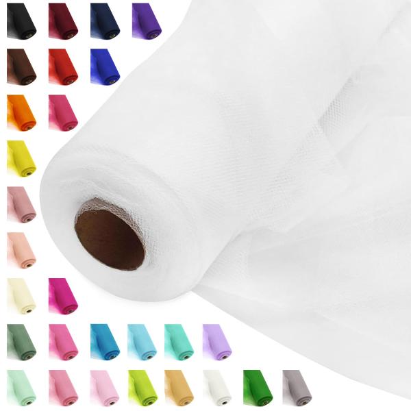 ・Premium Tulle Fabric: Tulle is light and sheer, adding to the hazy beauty. Soft and skin-friendly, with fine mesh and n...