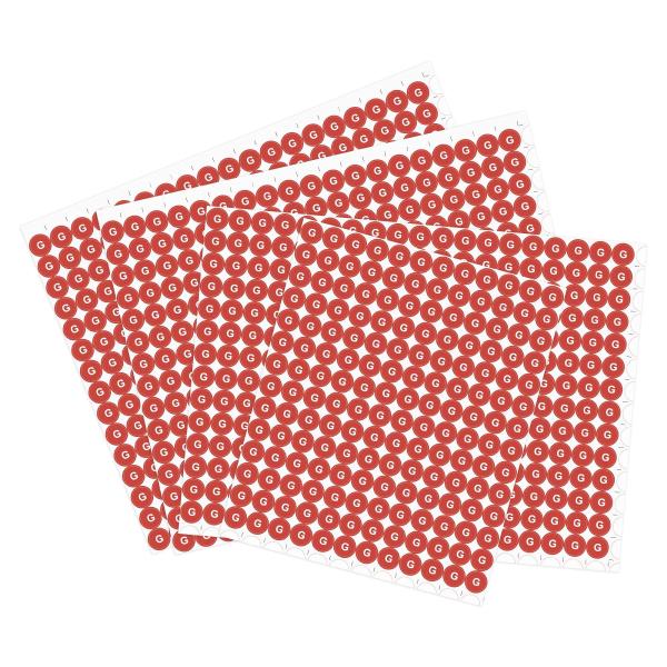 ・[Size] - 0.51inch(13mm) in diameter, white letter and red background.・[Feature] - Made of PVC Material, which is waterp...