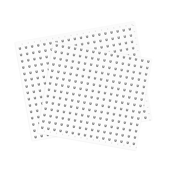 ・[Size] - 0.51inch(13mm) in diameter, black letter and white background.・[Feature] - Made of PVC Material, which is wate...