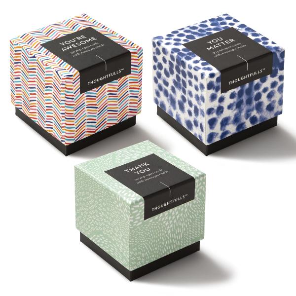 ・インスピレーションカード: ThoughtFullsのポップオープンカードは、楽しい方法で、誰かの日にちょっとした良さを加えます。 ポップオープンカードの各ボックスには、予期せぬ喜びを起こす30個の高揚する引用句が入ります。 グリーティン...