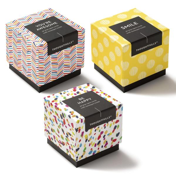 ・インスピレーションカード: ThoughtFullsのポップオープンカードは、楽しい方法で、誰かの日にちょっとした良さを加えます。 ポップオープンカードの各ボックスには、予期せぬ喜びを起こす30個の高揚する引用句が入ります。 グリーティン...