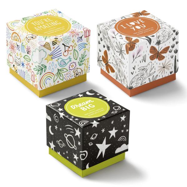 ・インスピレーションカード: ThoughtFulls for Kidsは、笑顔を刺激する素晴らしい方法です。 各ボックスには30 の元気なメッセージが入ります。子供たちを応援しサポートします。 ランチボックス、ポケット、バックパックに1つ...