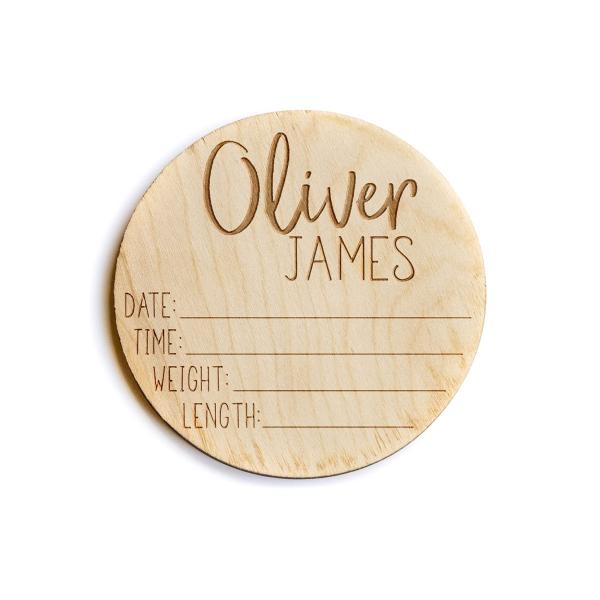 ・[SIZE ＆ MATERIAL] - 4 " or 5" or 6" diameter (true to size, measuring left to right), made from 1/4" thick premium birc...