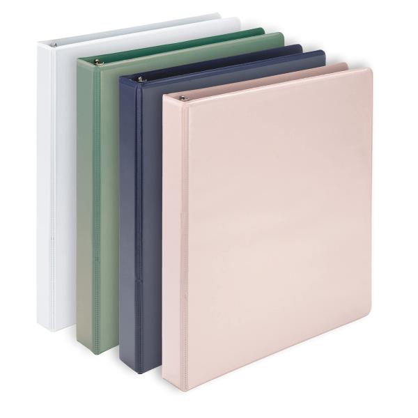 ・WHAT MAKES THIS PREMIUM? - Made with plant-based plastics, this eco friendly 1 inch 3 ring binder offers durability and...