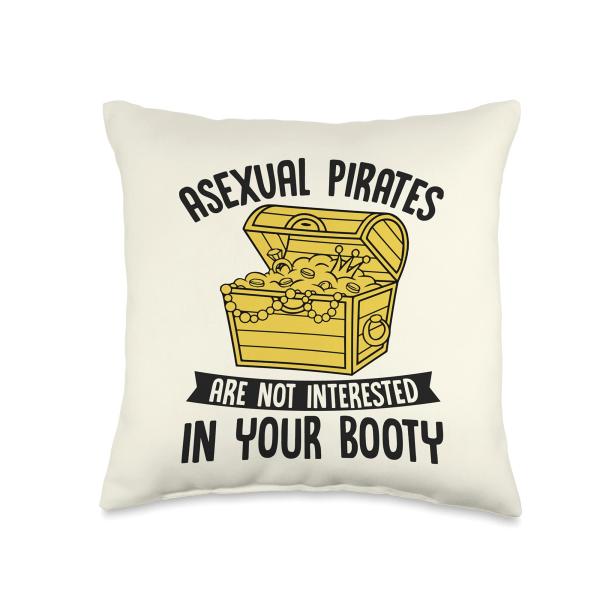 ・This LGBTQ Pride Asexual Pirates Are Not Interested in Your Booty Funny merch for the special ace and proud girlfriend,...