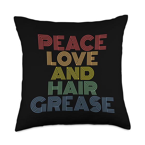・Peace Love And Hair Grease. Funny saying for hair stylist or salon. Hilarious sarcastic joke that's sure to make everyo...