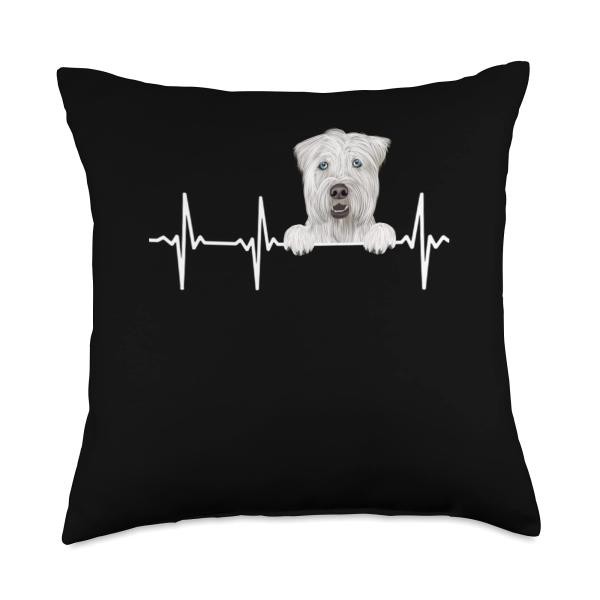 ・Show This Funny Dog Heartbeat For Soft Coated Wheaten Terrier Lovers Item While Walking Our Four Legged Friends. If You...