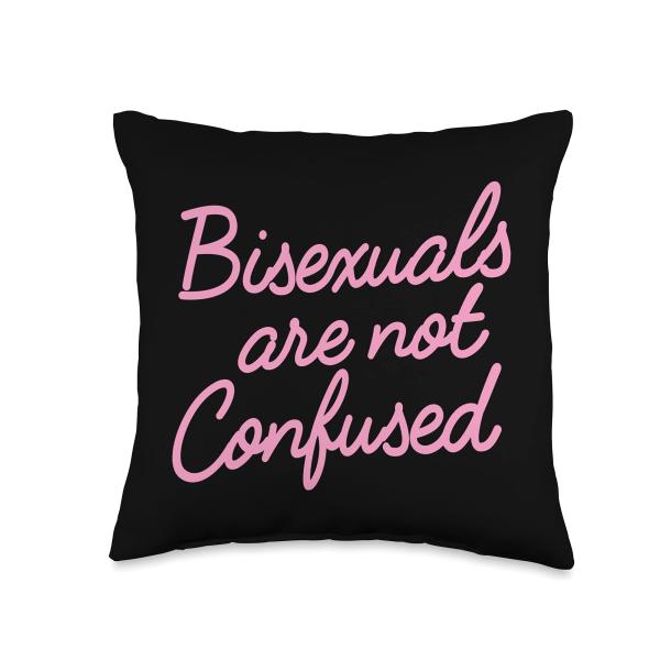 ・This LGBTQ Pride Bisexuals Are Not Confused Funny Trendy Bi Pride Quote merch art for the special bi and proud girlfrie...
