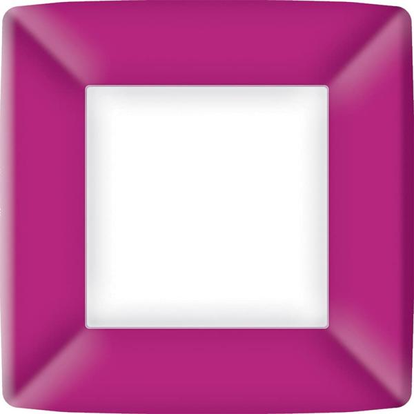 ・PREMIUM PAPER PLATES: 8-Count package of square paper plates・SIZED FOR A GENEROUS SERVING: Plate measures 10 x 10-inche...