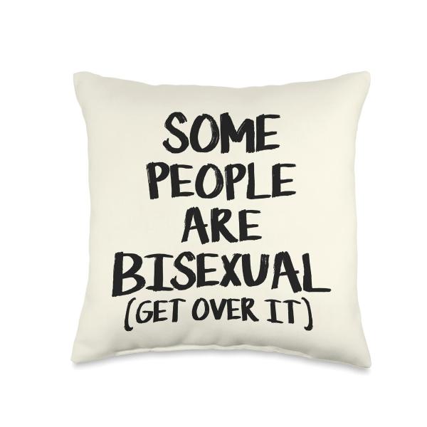 ・This LGBTQ Pride Some People Are Bisexual Get Over It Cute Bi Pride Aesthetic merch art for the special bi and proud gi...