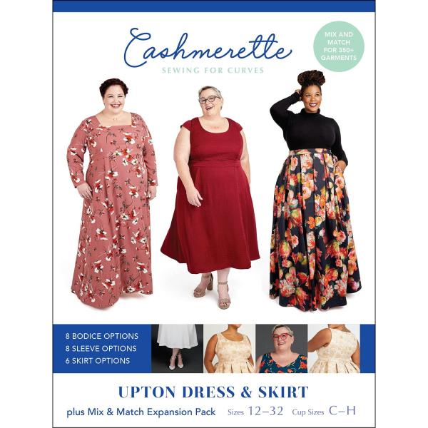 ・Upton Dress and Skirt plus Mix and Match Expansion Pack has it all・Mix and match your way to a wardrobe of beautiful dr...