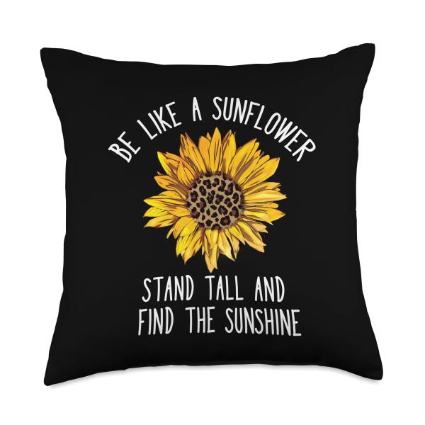 ・Inspirational Positivity design. Inspirational Quote, Positive, Harvest, Summer, Fall, Sun Flower and Leopard animal pr...