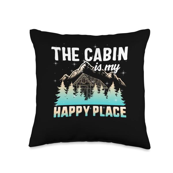 ・Perfect Birthday or christmas Gift For cabin life, introvert gifts, log cabin, mountain getaway tee, adventure, camping...