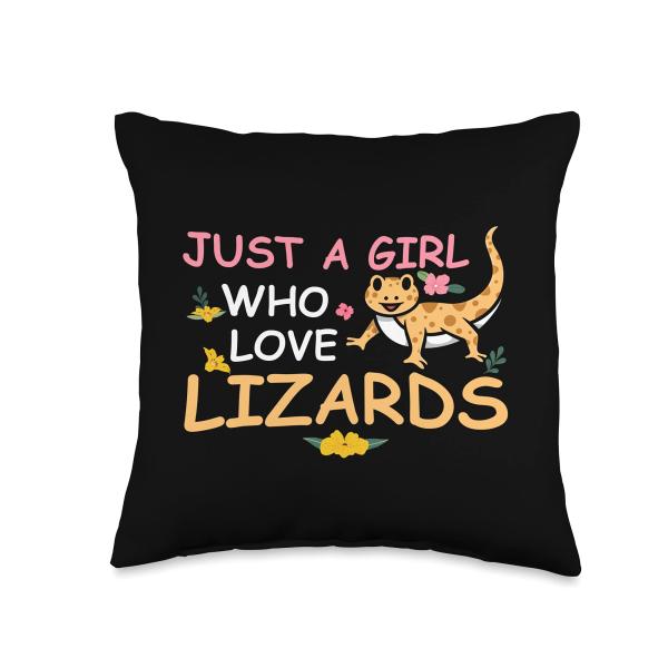 ・Reptiles design idea with the image of a Lizard and quote "A Girl Who Loves Lizards".・Make a great souvenir for reptile...