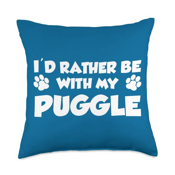 ・Funny design for a Puggle pet dog owner.・For someone who would rather spend time with their Puggle. Features a paw prin...