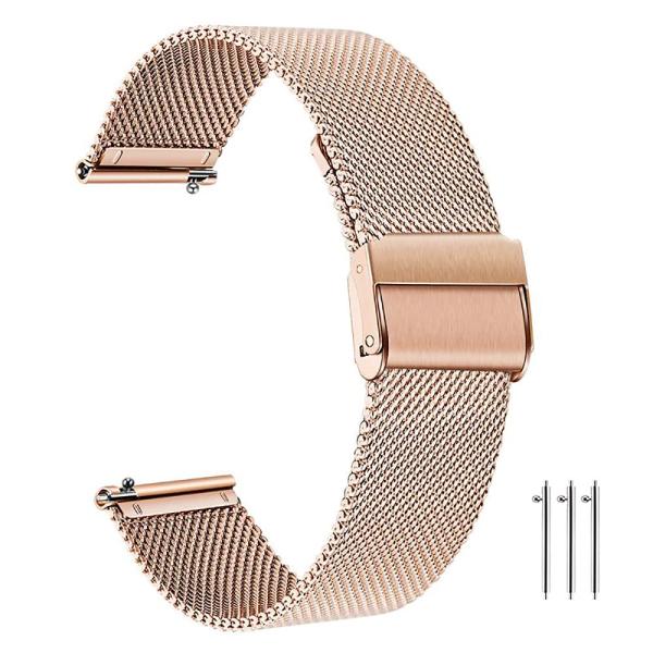 ・??【Premium Materials】316L Solid stainless steel,High quality double buckle stainless steel milanese loop meshed watch b...