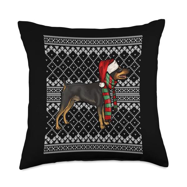 ・Show This Xmas Miniature Pinscher Santa Claus Hat Ugly Christmas Item While Walking Our Four Legged Friends. If You Are...