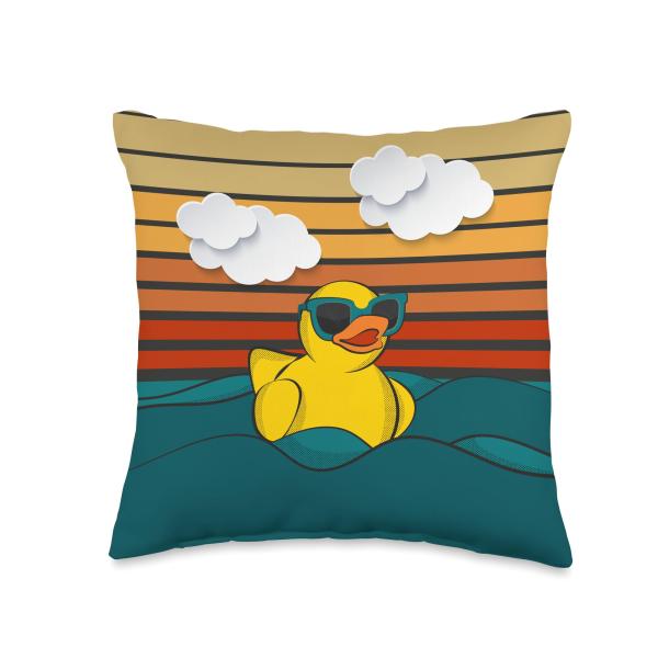 ・Duck Bath Toy design. Yellow Rubber Duckling design is perfect for kids, men and women who love the little yellow rubbe...