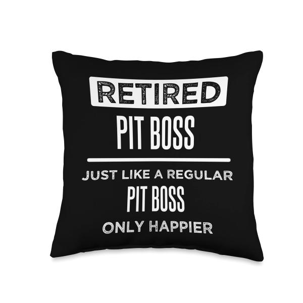・Funny saying novelty design for retiring pit boss working in a casino as a floor manager. Perfect for retirement party....