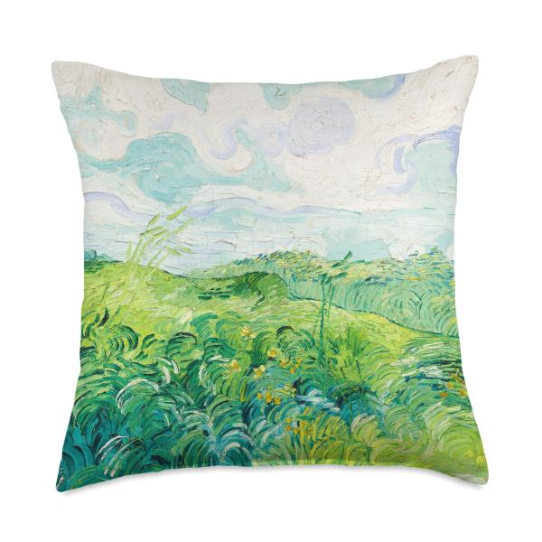 ・Green Wheat Fields painting by Vincent Van Gogh - a phone case for people looking for art history designs. Van Gogh's c...