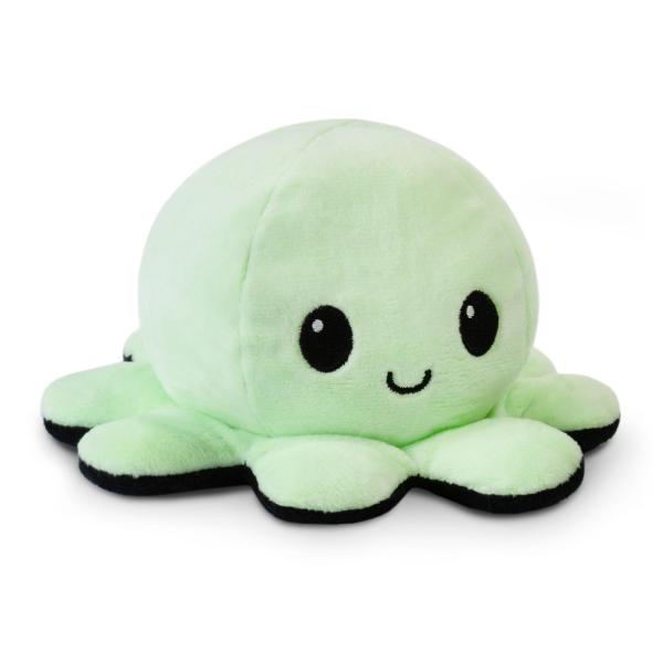 ・Compact Reversible Plushie: This 4-inch Octopus plush flips between two expressive sides for quick, playful mood change...