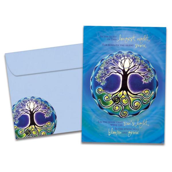 ・CAPTIVATING DESIGNS - Experience the magic and wonder of the Summer Solstice with an inspiring Tree-Free greeting card....