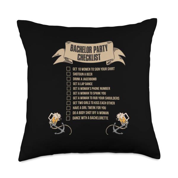 ・Bachelor Party Planning design. Bachelor Party Checklist・Bachelor Party Checklist fashion perfect for a Groom, Groomsme...