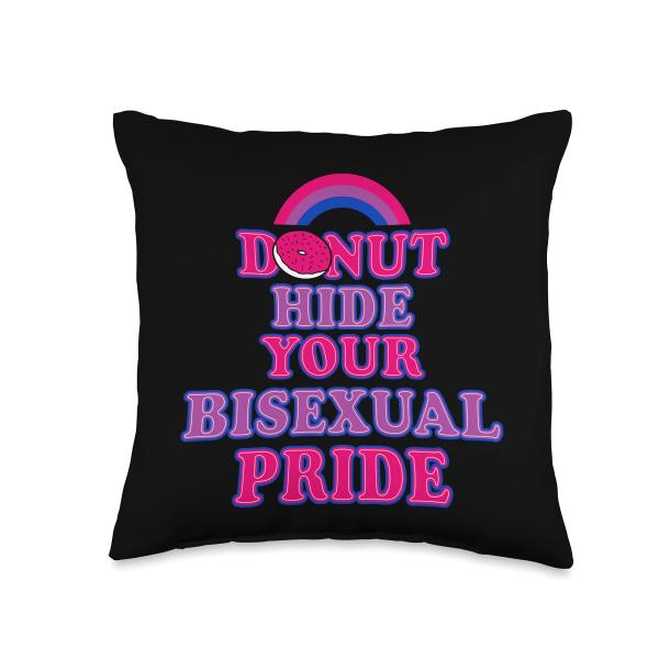 ・This LGBTQ Pride Donut Hide Your Bisexual Pride Rainbow Aesthetic Stuff Cute merch art for the special bi and proud gir...