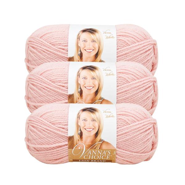 ・プレミアムソフト糸:愛されているかぎ針編み業者Vanna Whiteとのコラボレーションで作られたVanna's Choiceは、シルキーな仕上げと際立ったステッチの定義を提供します。 この糸はCYC #4ミディアム/ワーステッドで、赤ち...