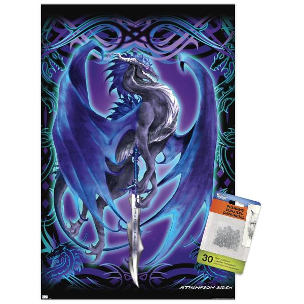 ・TRENDS WALL POSTERS use high-resolution artwork and are printed on PhotoArt Gloss Poster Paper which enhances colors wi...