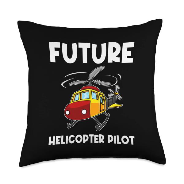 ・Funny present with quote FUTURE HELICOPTER PILOT for men, women, girls, toddlers and brother, dad, husband, mommy, gran...