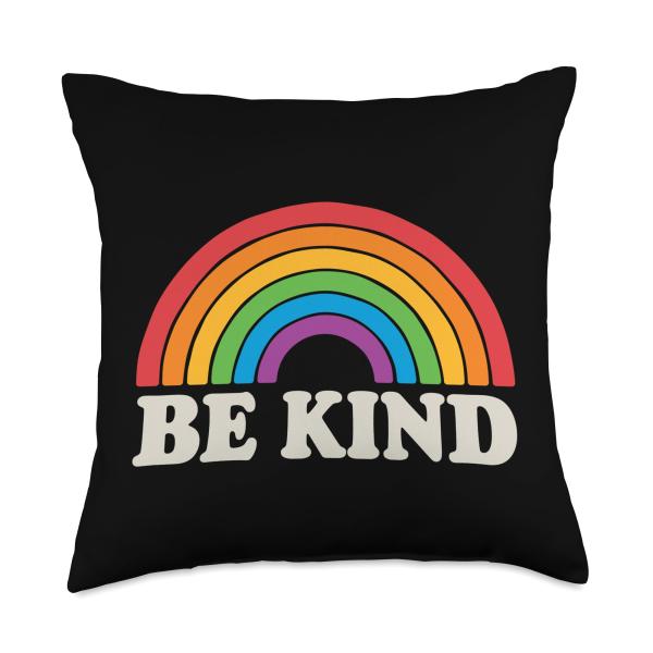 ・LGBTQ Be Kind Pocket Gay Pride LGBT Ally Rainbow Flag Retro vintage gay pride flag design for LGBT awareness month or L...