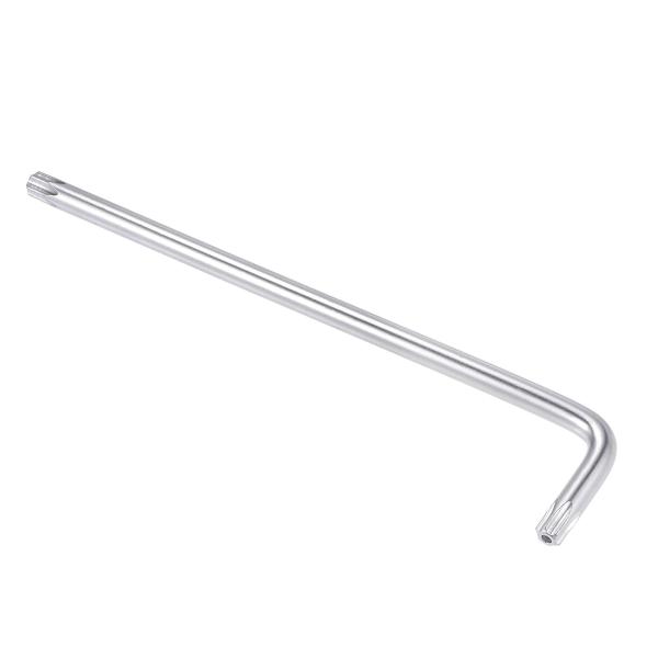 ・【Size】T45 Torx drill tip can be used for tamper-resistant security screws; the long arm is 7.8" (198mm), the short arm ...
