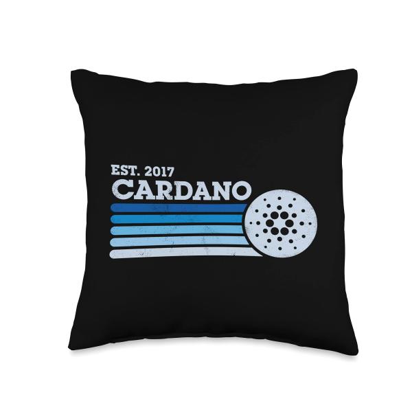 ・Cardano ADA Cryptocurrency Crypto Currency Blockchain Retro Vintage Logo. Distressed design for ADA crypto currency tra...